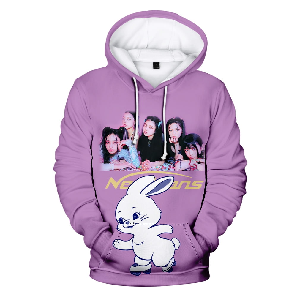 New Jeans Merch Hoodies Kpop Korean Fashion Sweatshirt Hoodies For Men ...