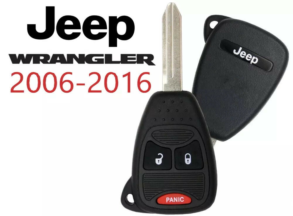 Jeep Wrangler, Grand Cherokee Remote Key Fob Control, 2006-2016 ...