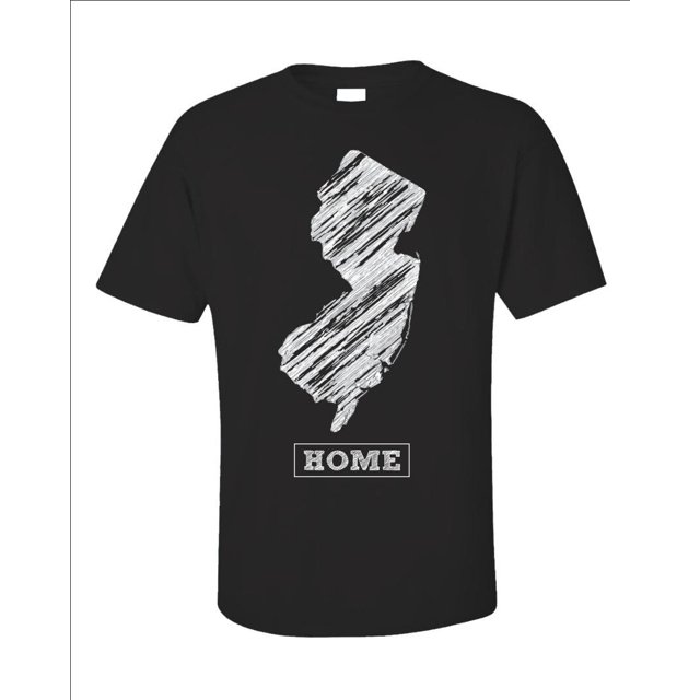 New Jersey Home Shirt, State Pride Tee, Vintage Style Unisex Jersey, NJ ...
