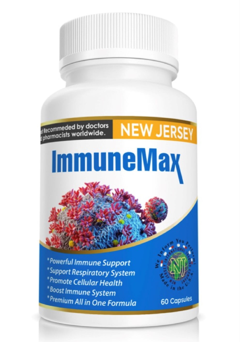 New Jersey Immunemax - Immune Support -Vitamin A, Vitamin C, Vitamin D ...
