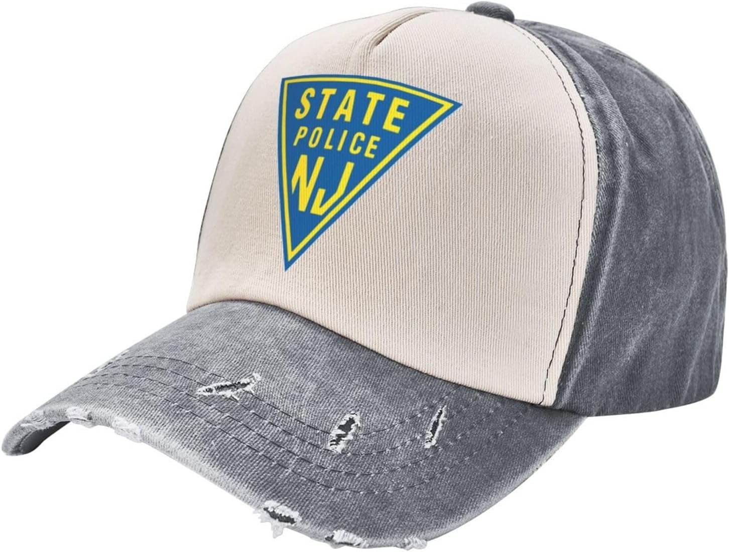 New Jersey State Police Baseball Caps Adjustable Two Color Cowboy Hat ...