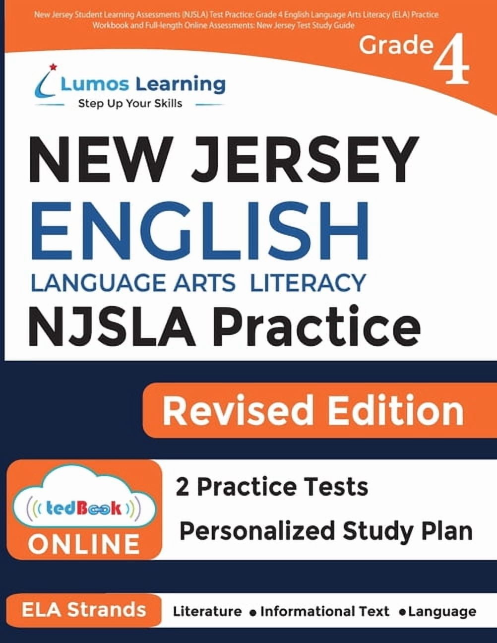 New Jersey Student Learning Assessments (NJSLA) Test Practice: Grade 4 ...
