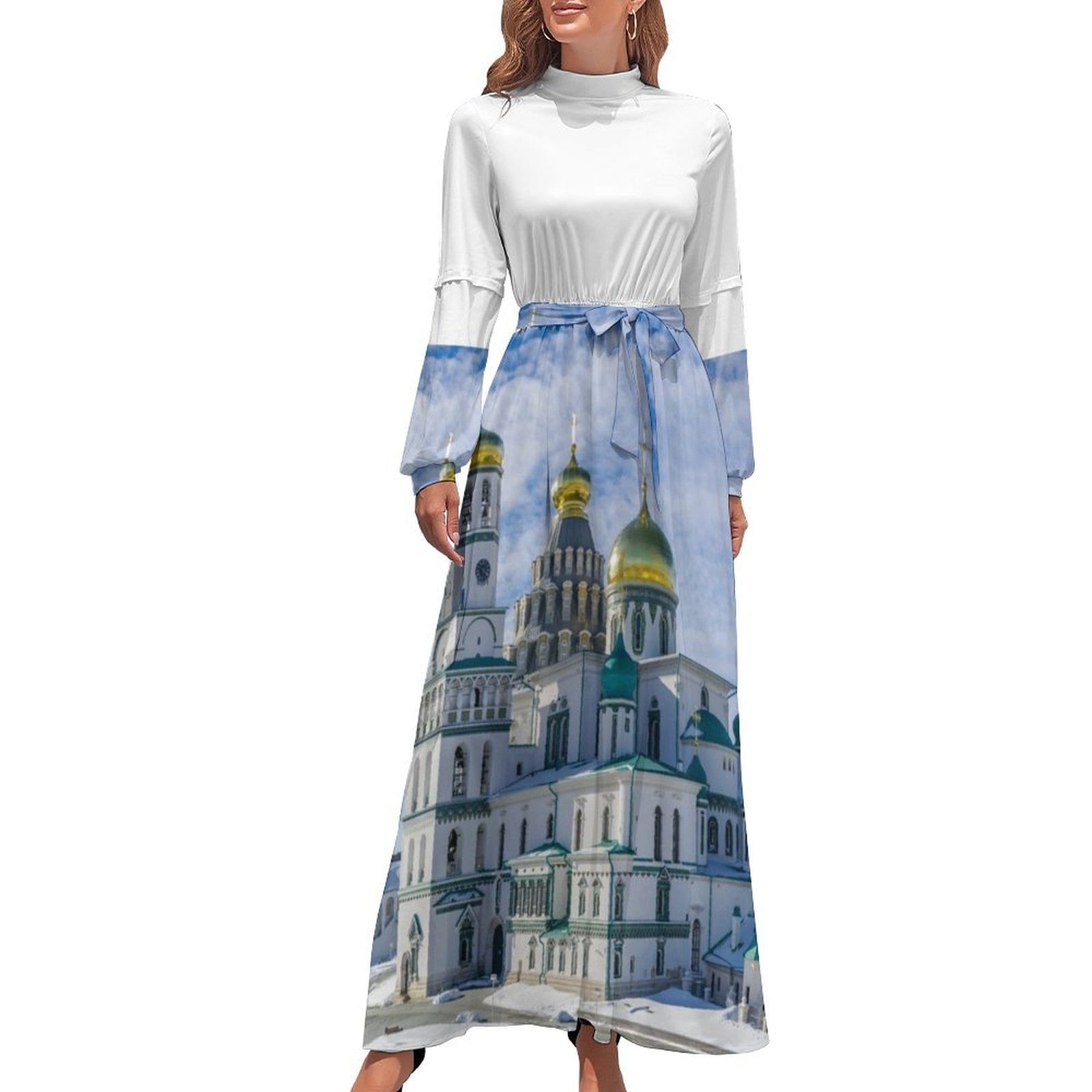 New Jerusalem Monastery Long Dress Women's summer long dress Woman ...