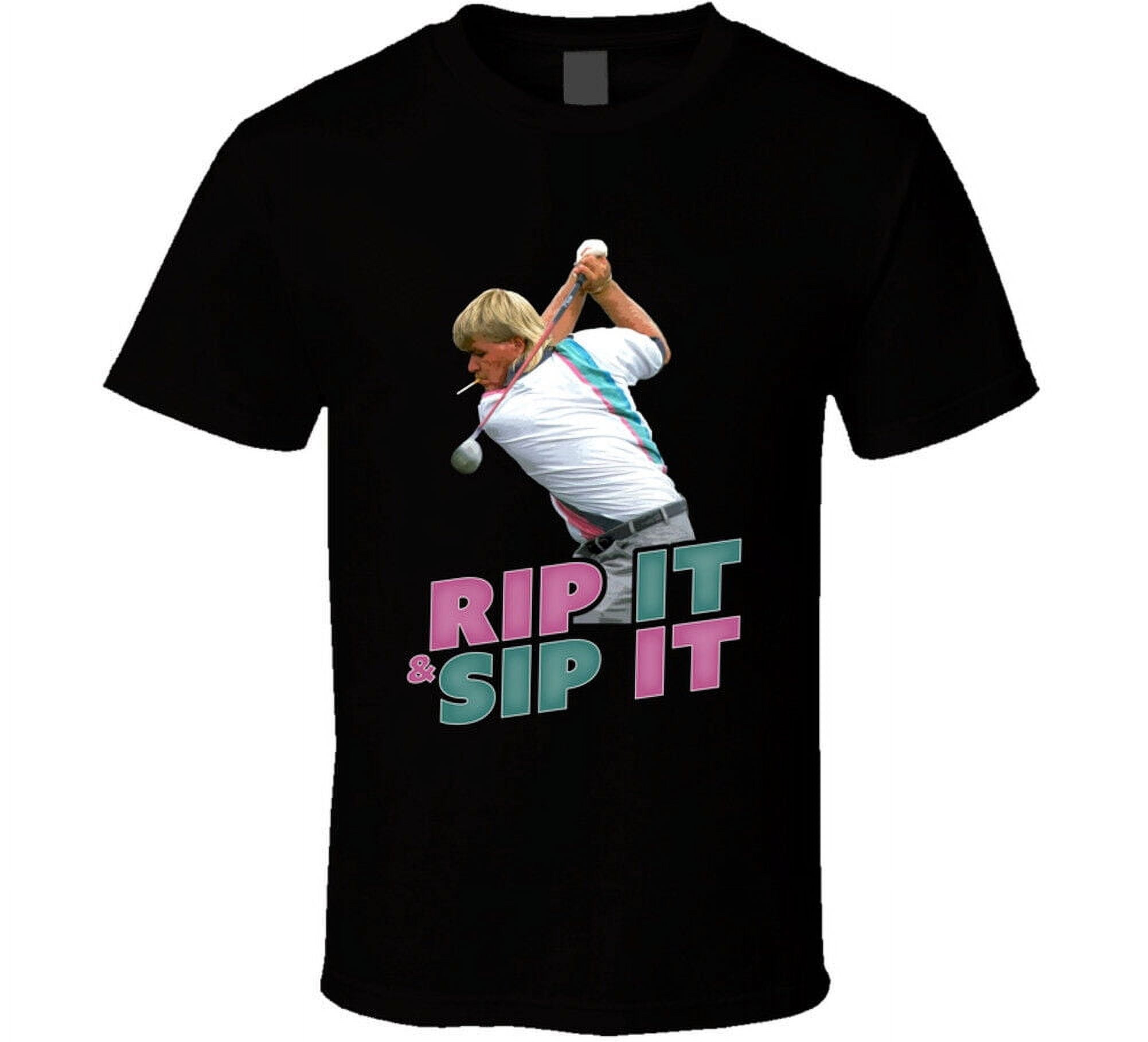 New John Daly Rip It Sip It Golf T Shirt - Walmart.com