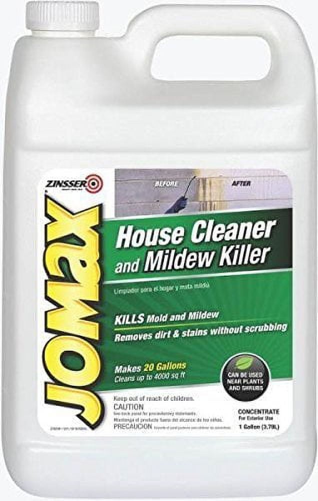 Jomax 60101 Outdoor Mold Cleaning Solution, Gallon Mildew Remover ...