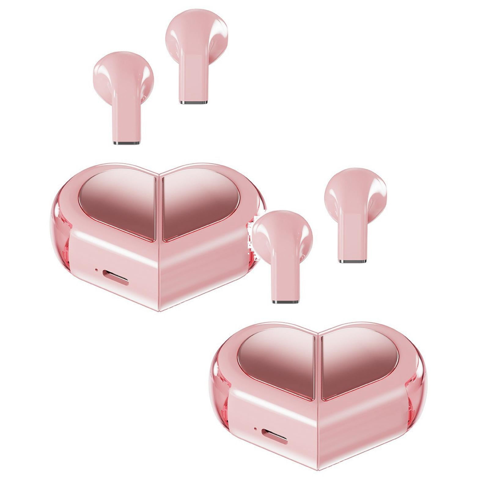 New K520 Heart Shaped Couple Headphones Modular Design Rotatable