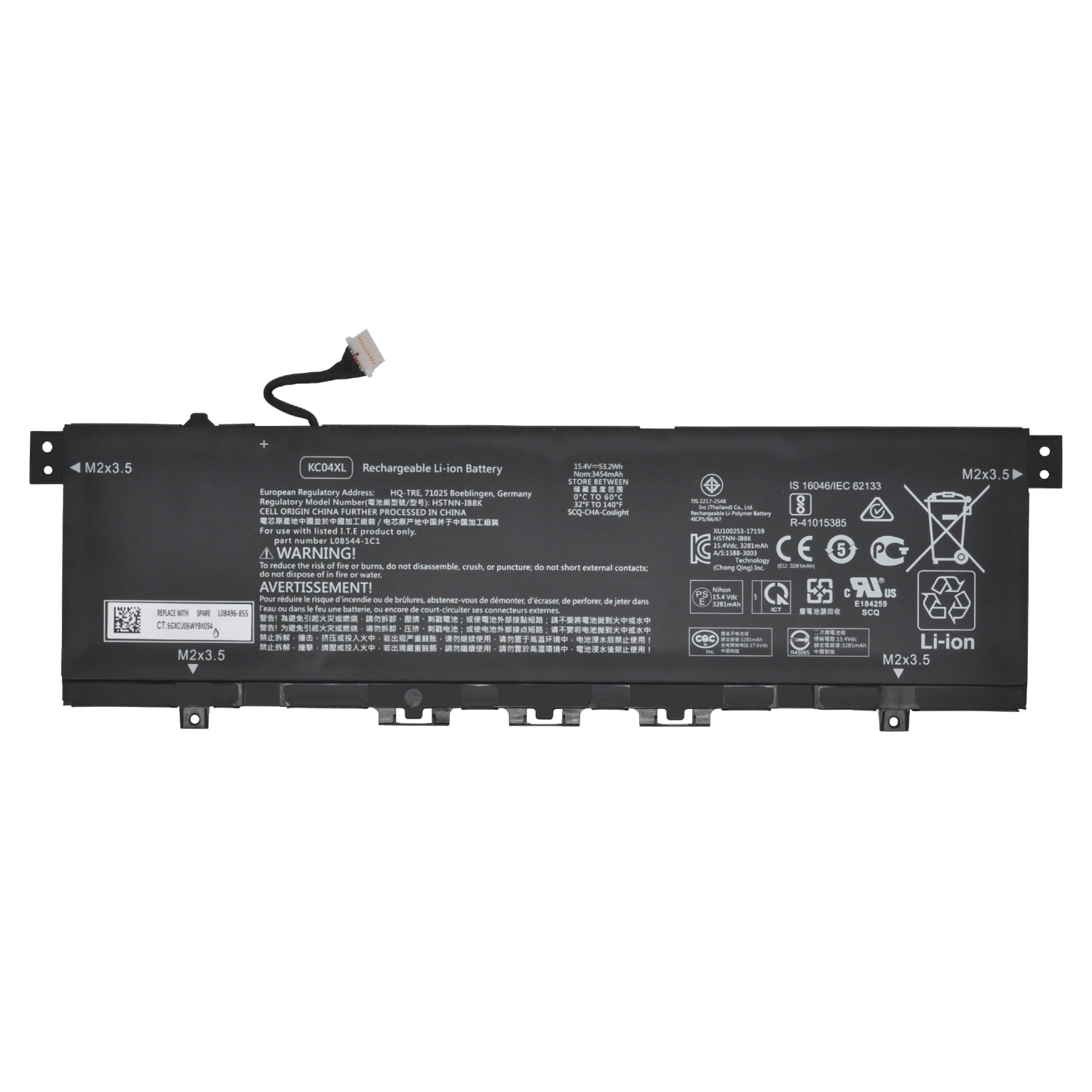 New KC04XL Laptop Battery For HP Envy X360 13-AG 13M-AQ 13-AH 13 ...