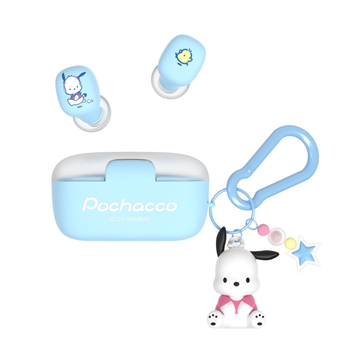 New KT Cat Cinnamoroll Kuromi Semi-transparent Wireless Bluetooth ...
