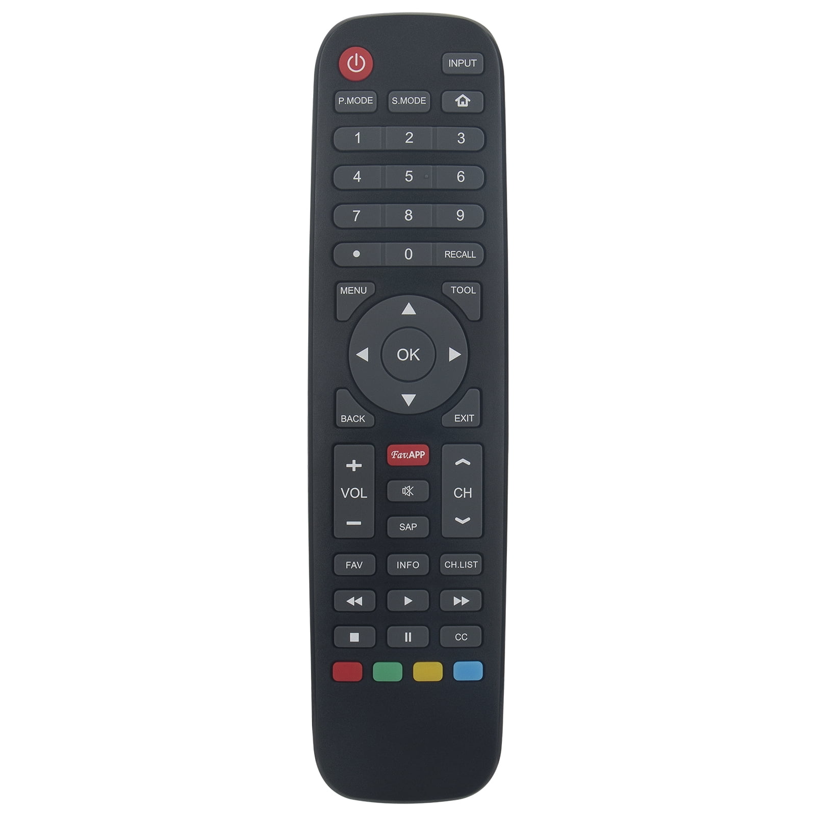 New KT1746 Replaced Remote Control for ONN TV - Walmart.com