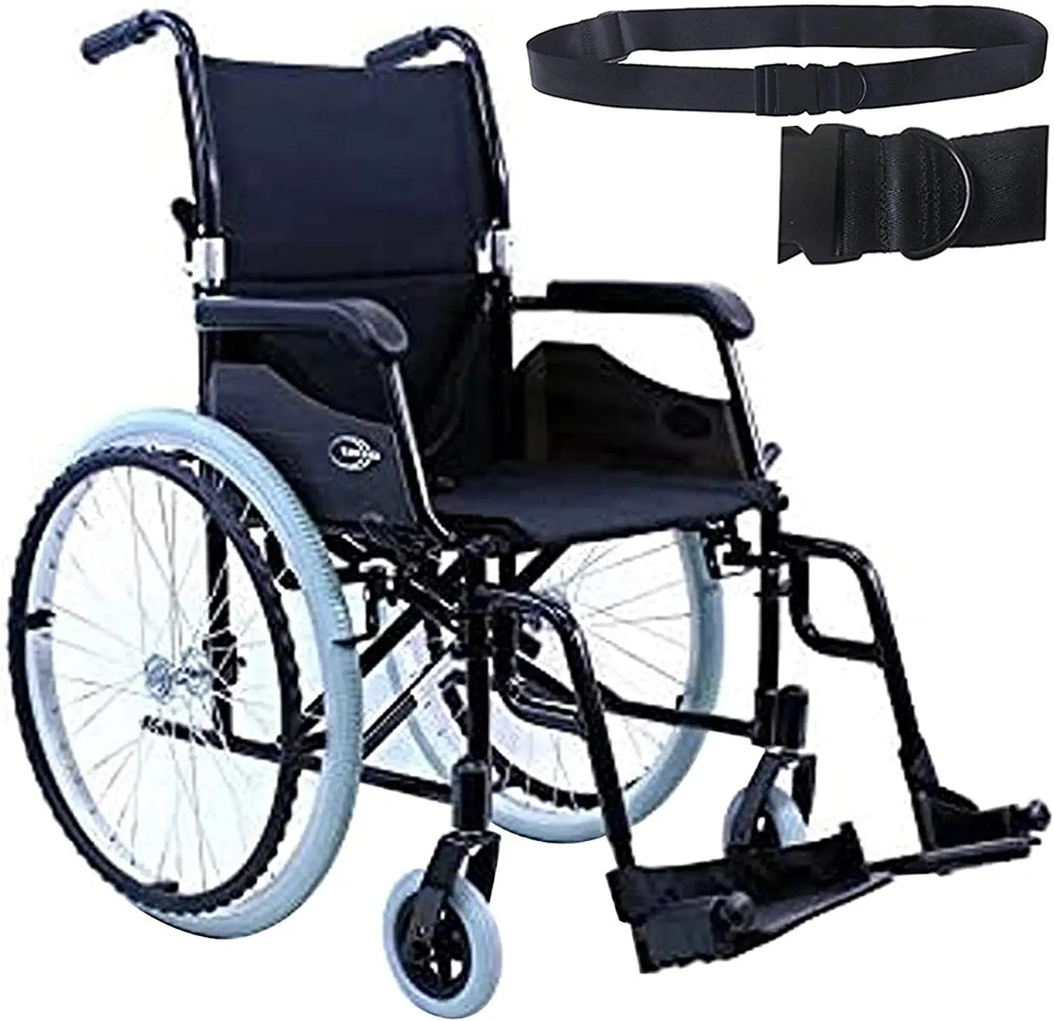 New Karman LT-980 LT-980-SI Ultra Lightweight Wheelchair with Swing ...
