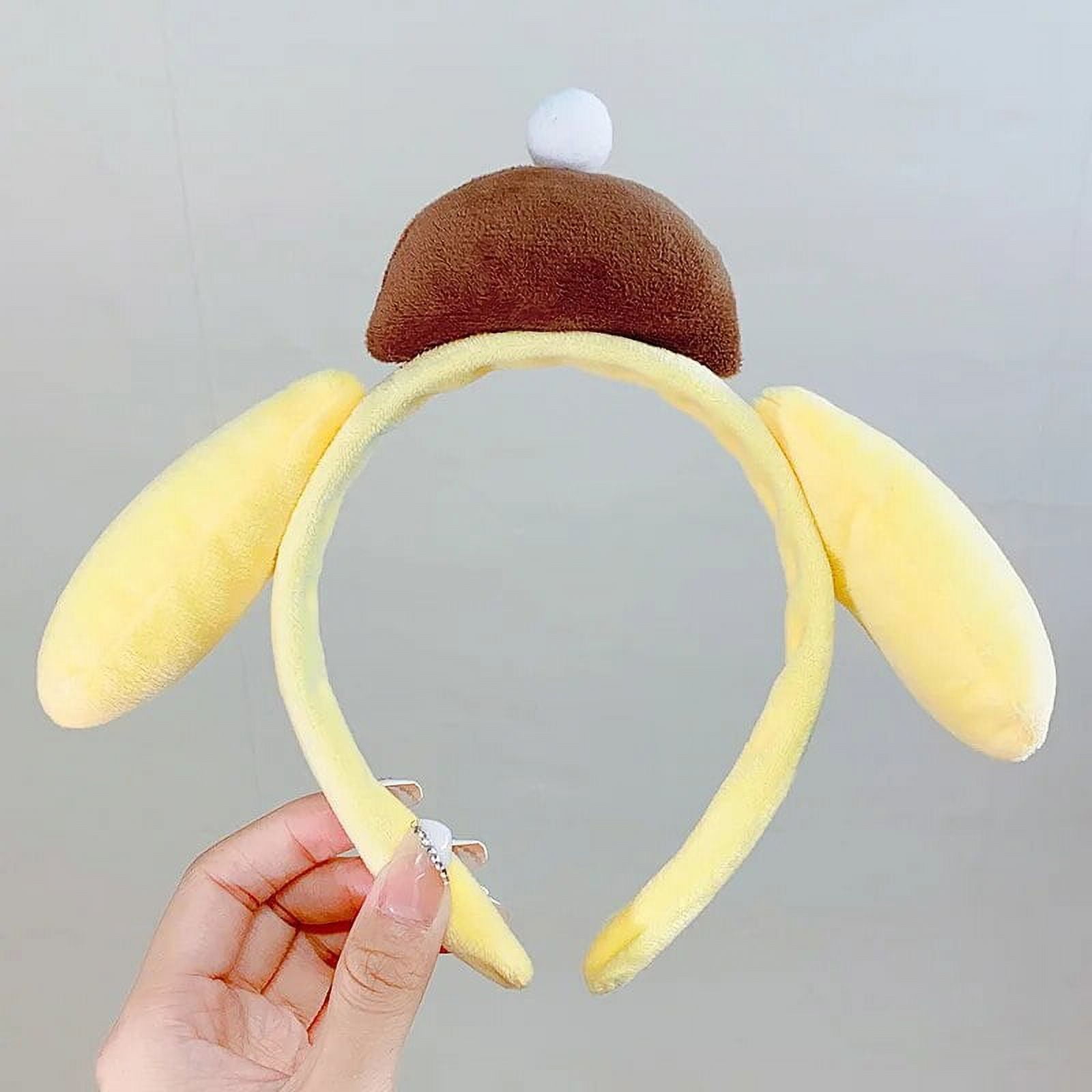 New Kawaii Miniso Cinnamoroll My Melody Kuromi Hairband Girl Makeup ...