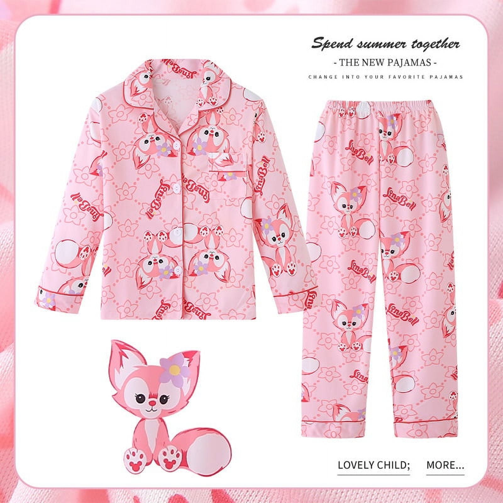 New Kawaii Sanrio Children Pajamas Hellokittys Cinnamoroll Mymelody ...