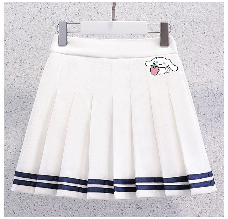 New Kawaii Sanrio Cinnamoroll Kuromi Children‘s Jk Pleated Skirt ...