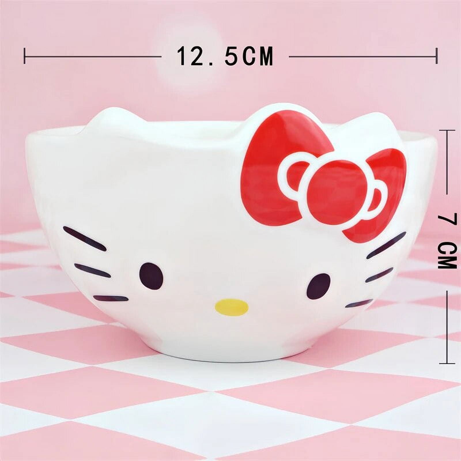 New Kawaii Sanrio HelloKitty Children's Tableware Kuromi MyMelody Cute ...