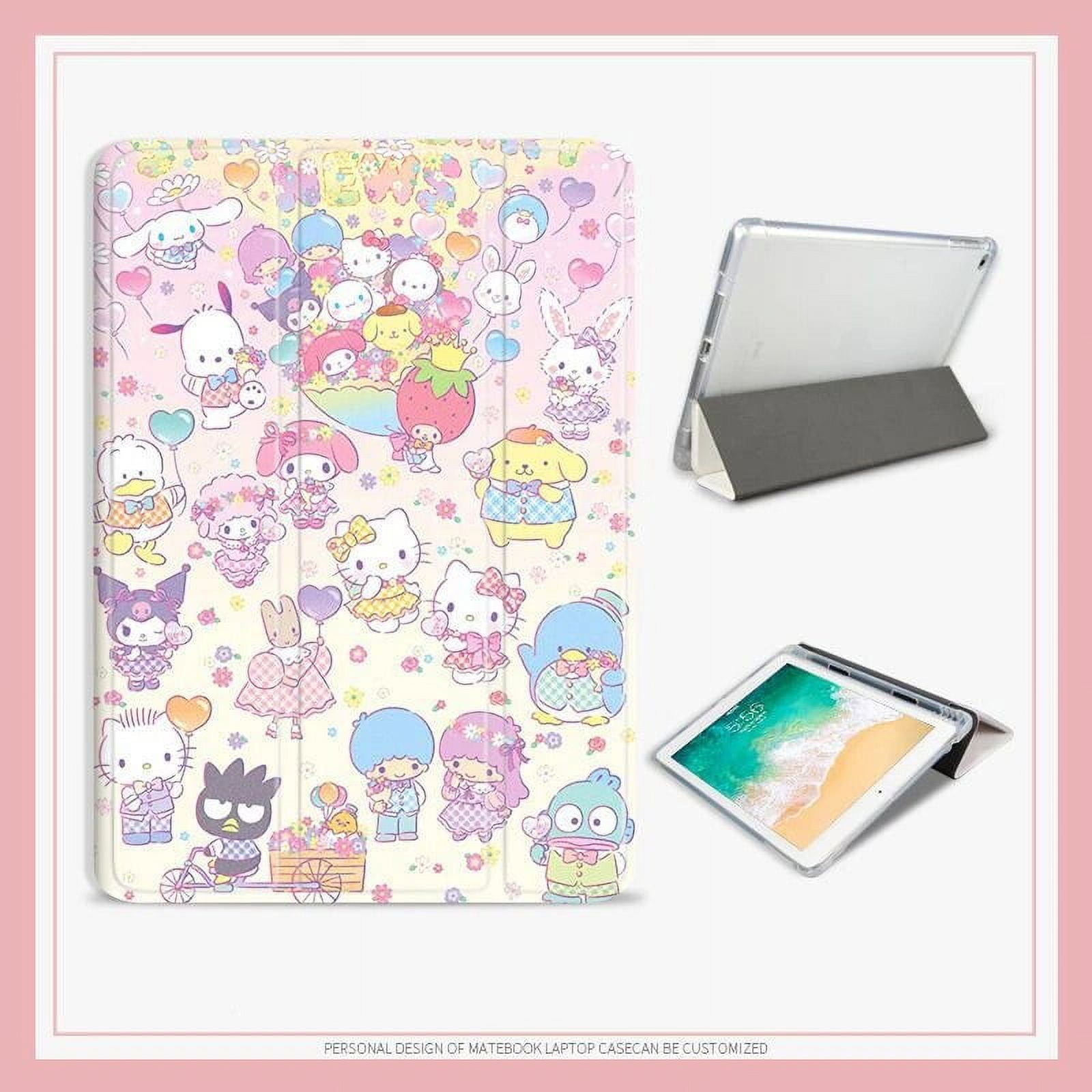 New Kawaii Sanrio Hellokitty Mymelody Ipad Case Anime Stand Accessory