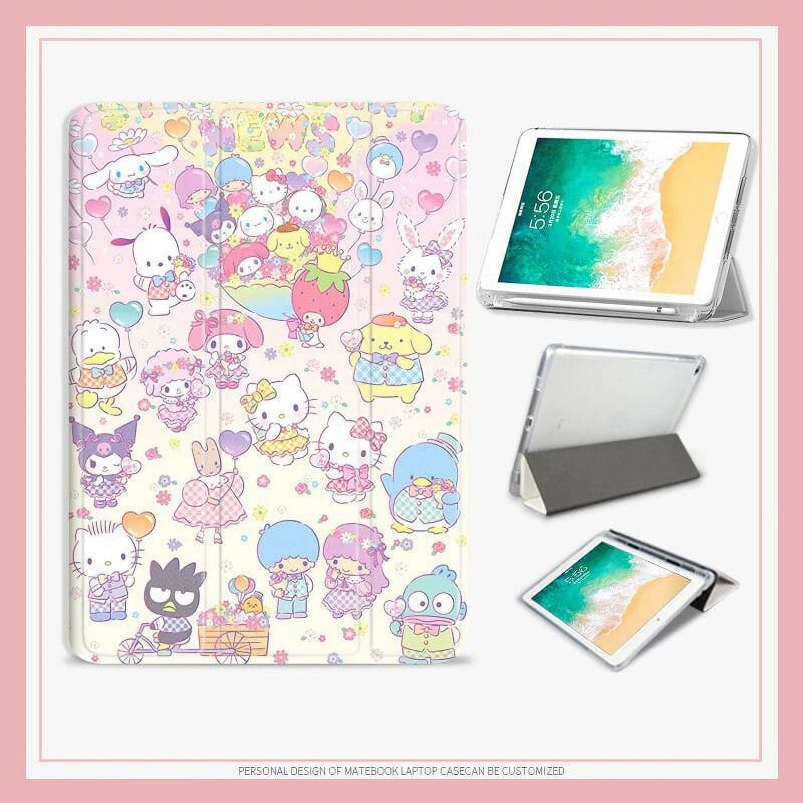 New Kawaii Sanrio HelloKitty MyMelody Ipad Case Anime Stand Accessory ...