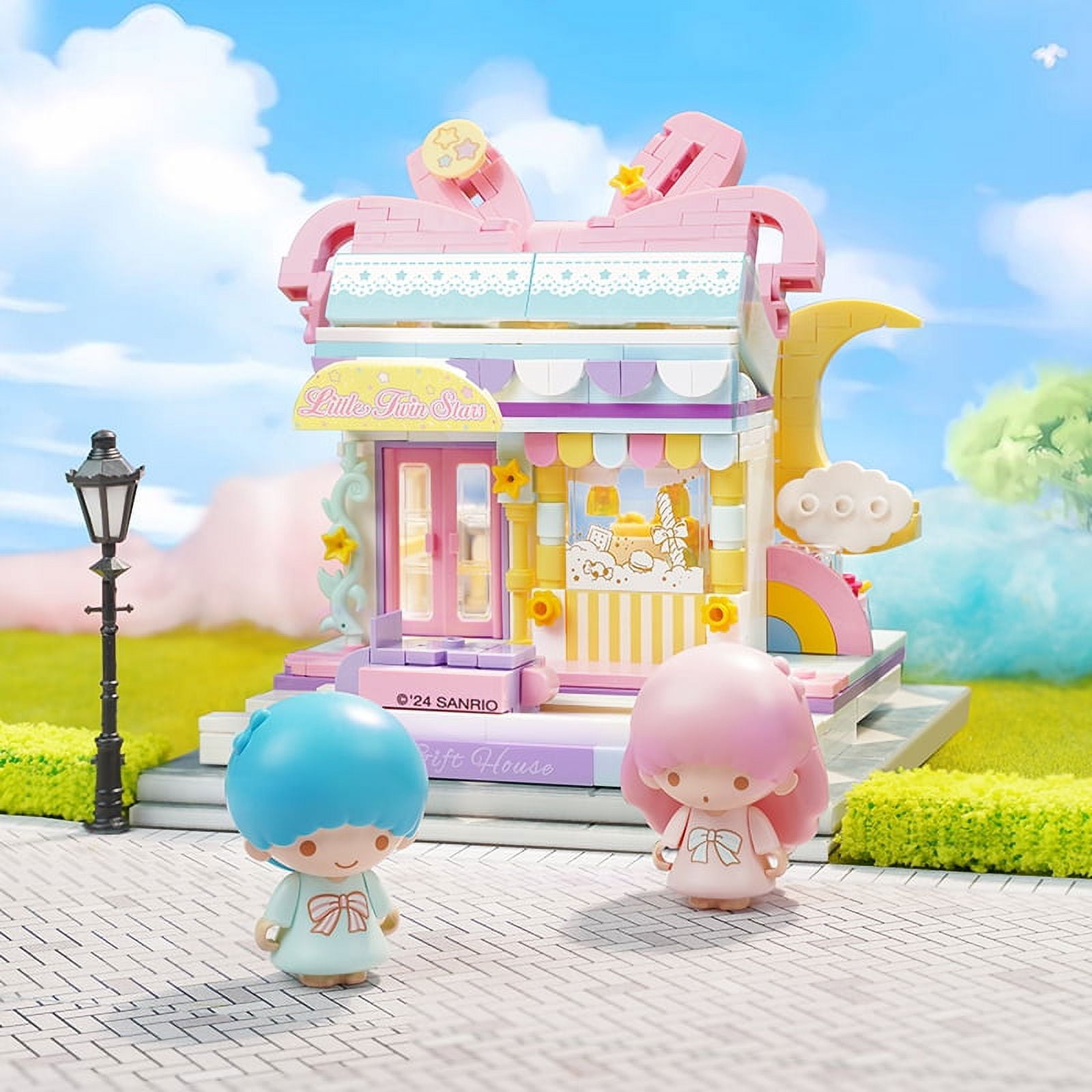 New Keeppley Sanrio Building Blocks Original Kuromi Melody Gemini ...