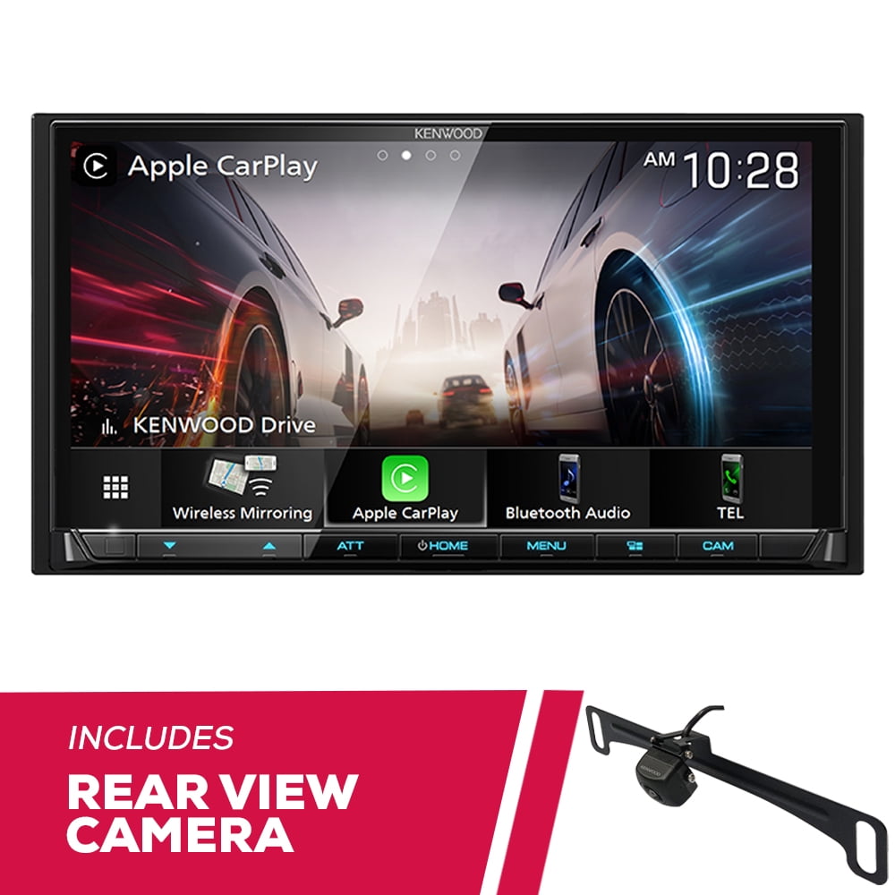 New Kenwood DMX9708S 6.95" Digital Multimedia w/ Universal Rear View ...