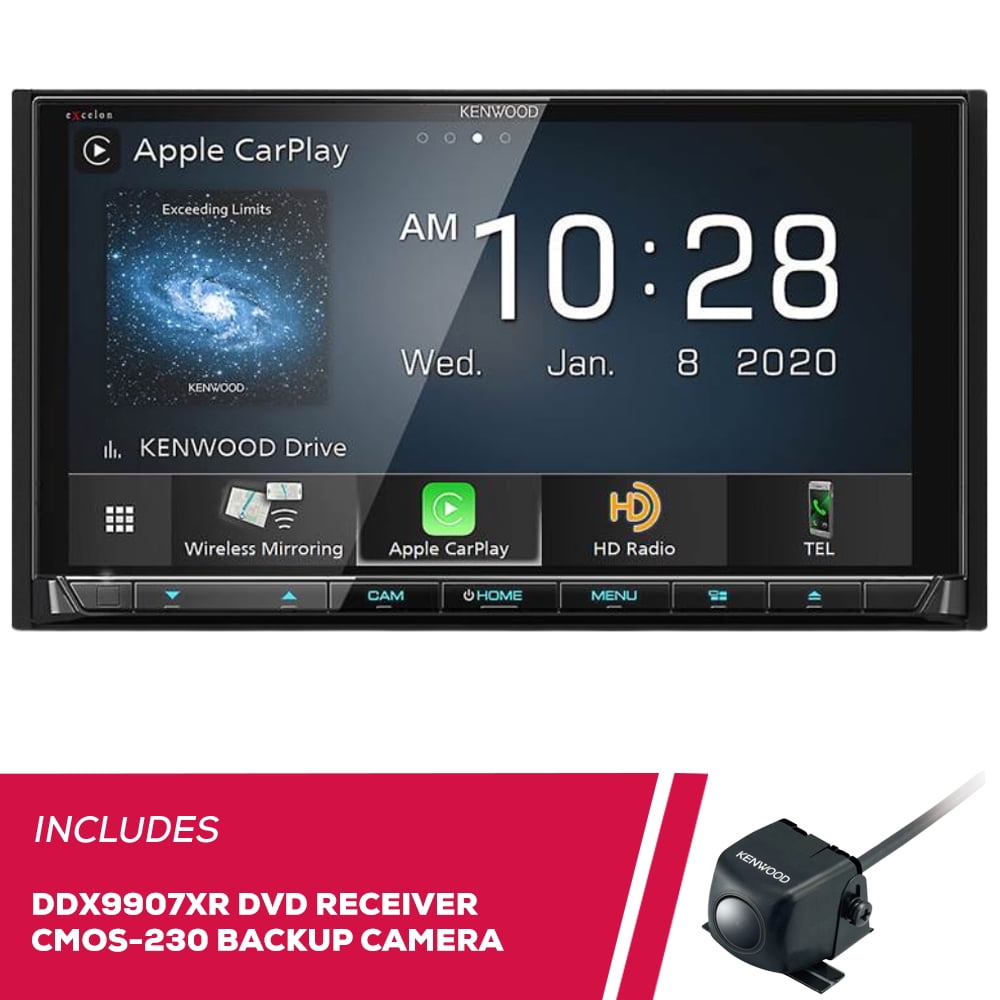 New Kenwood eXcelon DDX9907XR 6.8" DVD Receiver and CMOS-230LP ...