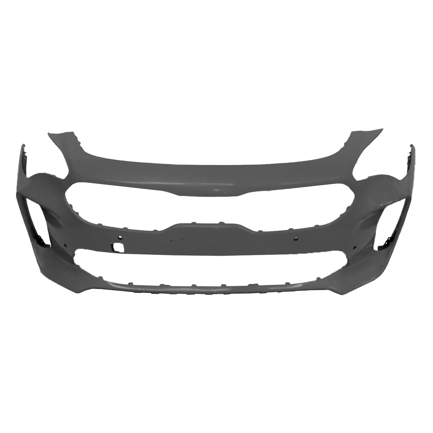 New Kia OEM Unpainted Front Bumper Cover 86510J5000 fits 2018-2019 Kia ...