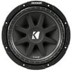 Kicker 43TC104 10-Inch Comp 150W Loaded Subwoofer Enclosure, Thin ...