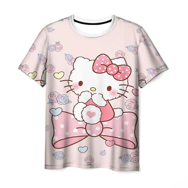 New Kids Cartoons T-shirt Kawaii Hello Kitty Cinnamoroll Cartoons ... New Kids Cartoons T-shirt Kawaii Hello Kitty Cinnamoroll Cartoons ...