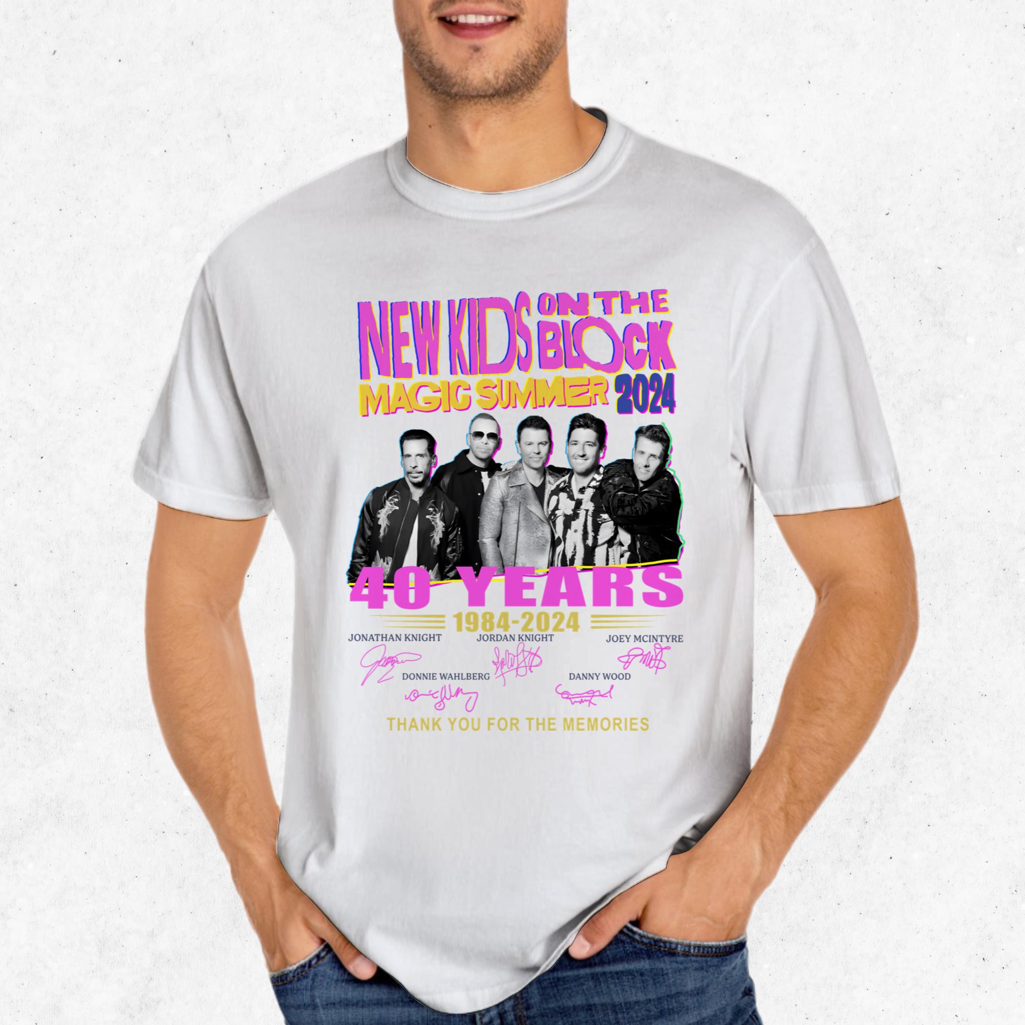 New Kids On The Block 40th Anniversary T-Shirt - Walmart.com