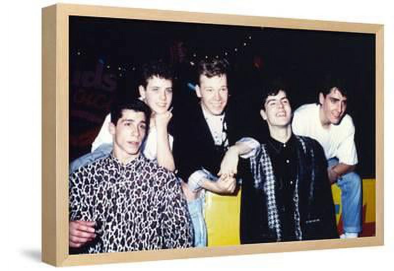 New Kids On The Block Cast Member Portrait, Framed Art Print Wall Art ...
