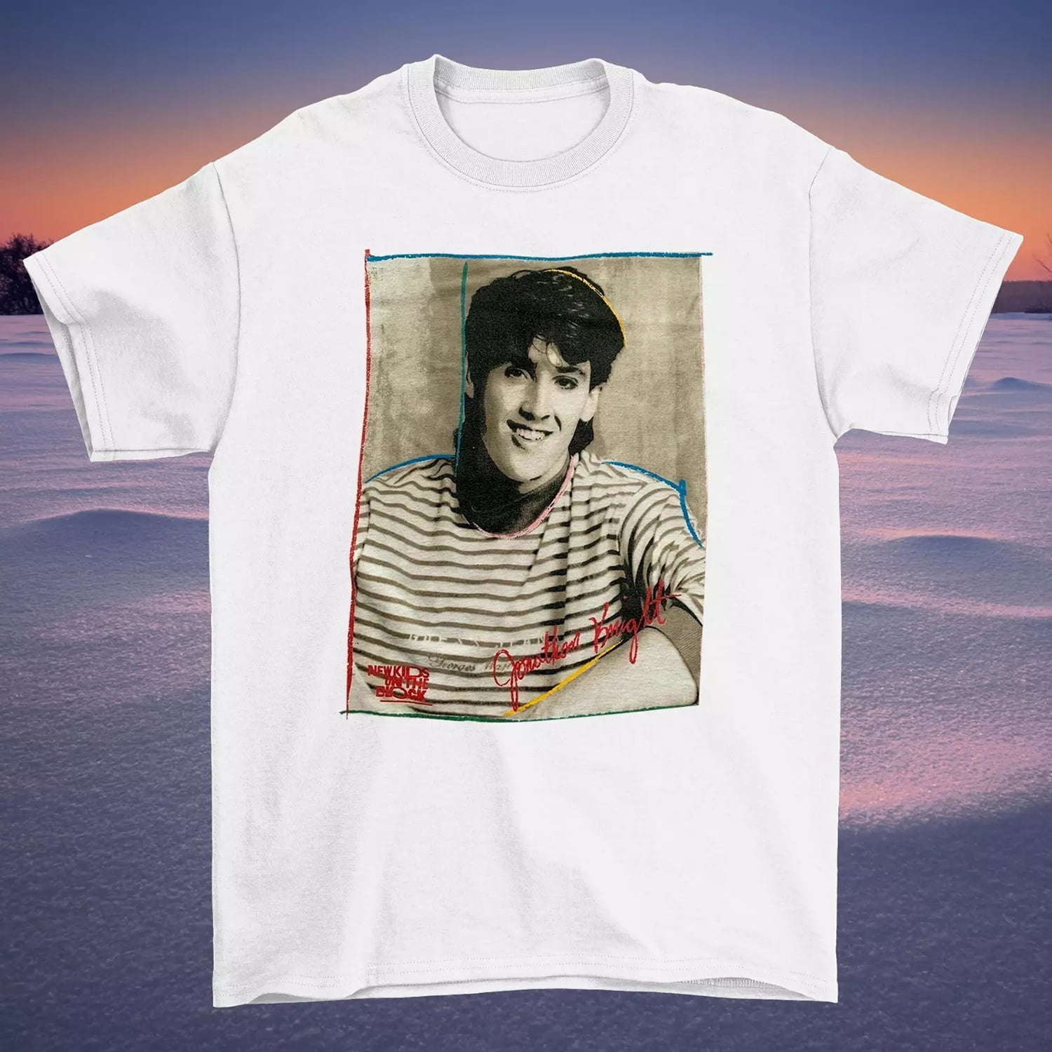 New Kids On The Block Vintage Jonathan Knight White - Walmart.com