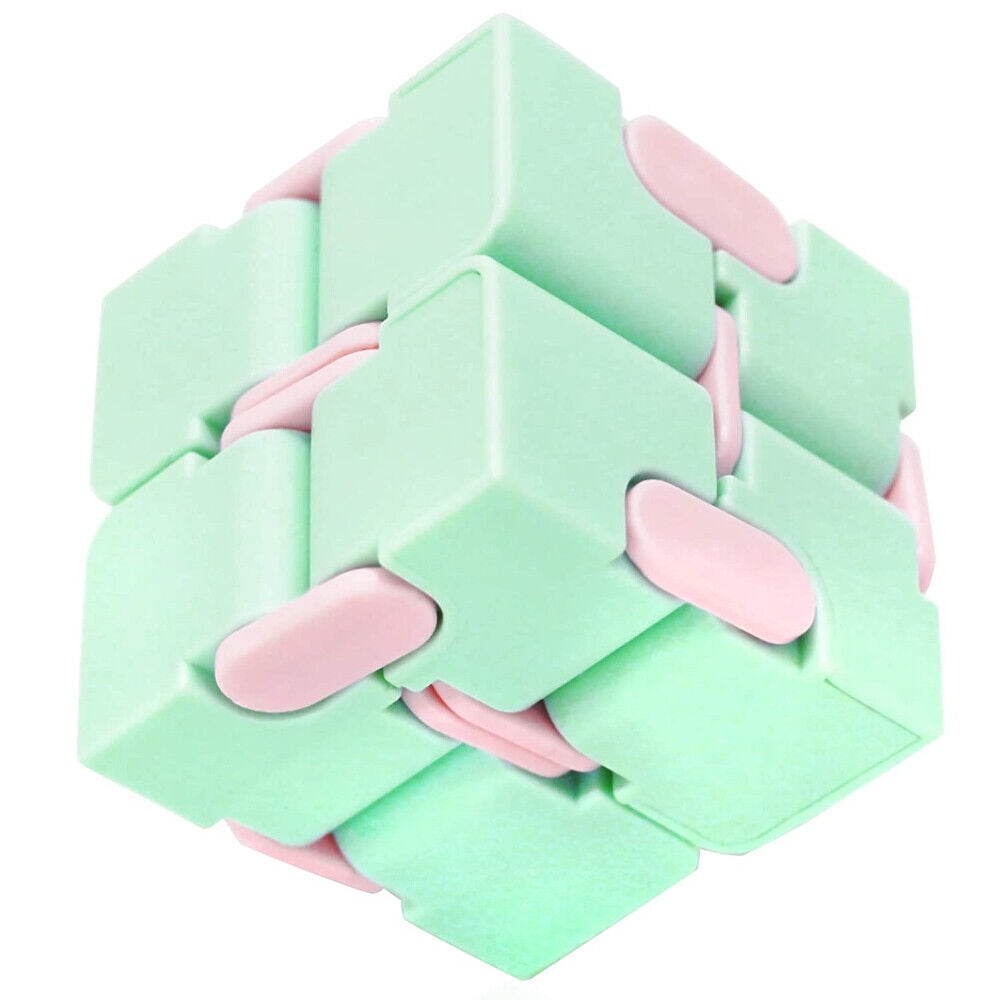 New Kids Sensory Infinity Fidget Cube Stress Toy Gift Game For Autism ...