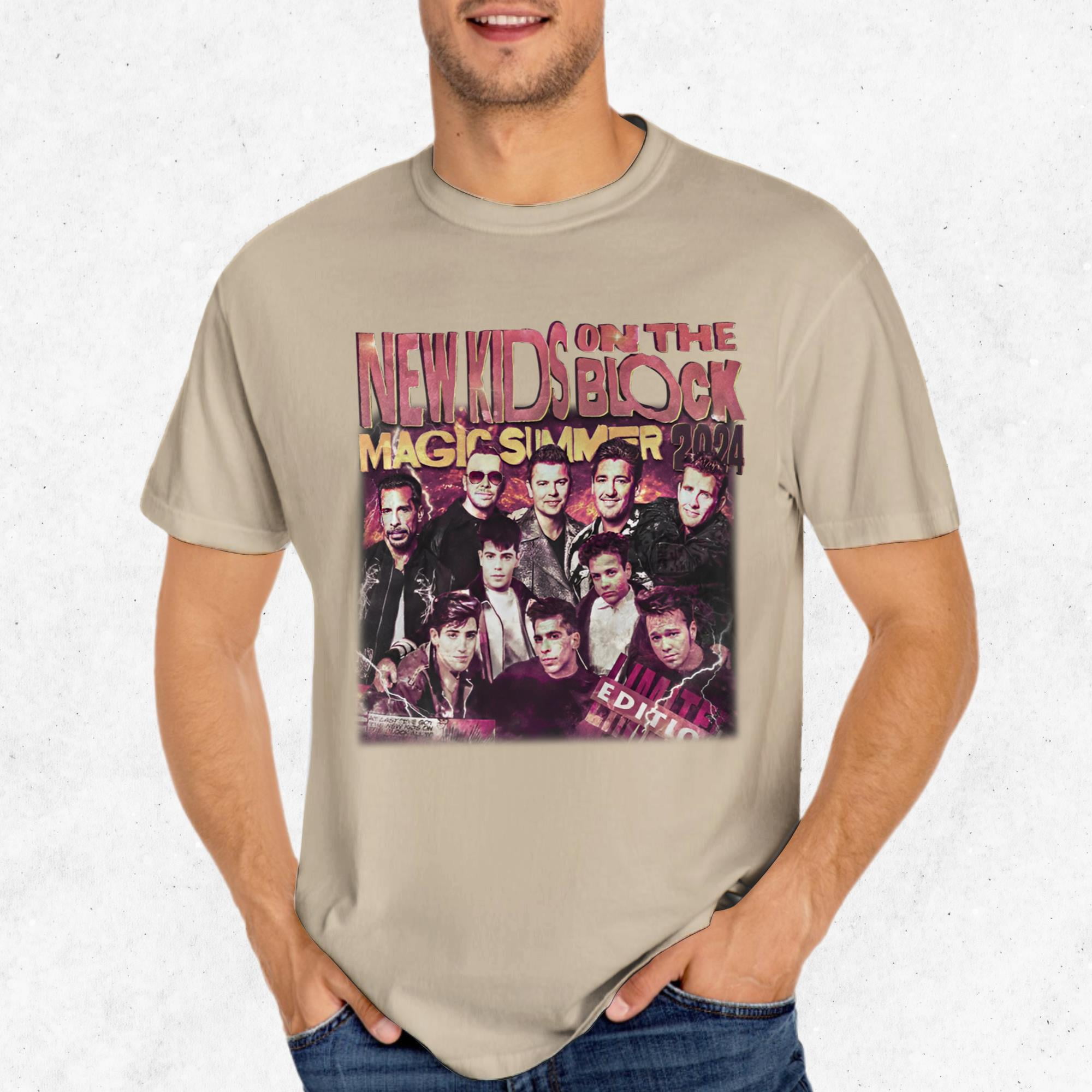 New Kids on the Block Magic Summer 2024 Tour T-Shirt - Boy Band Edition ...