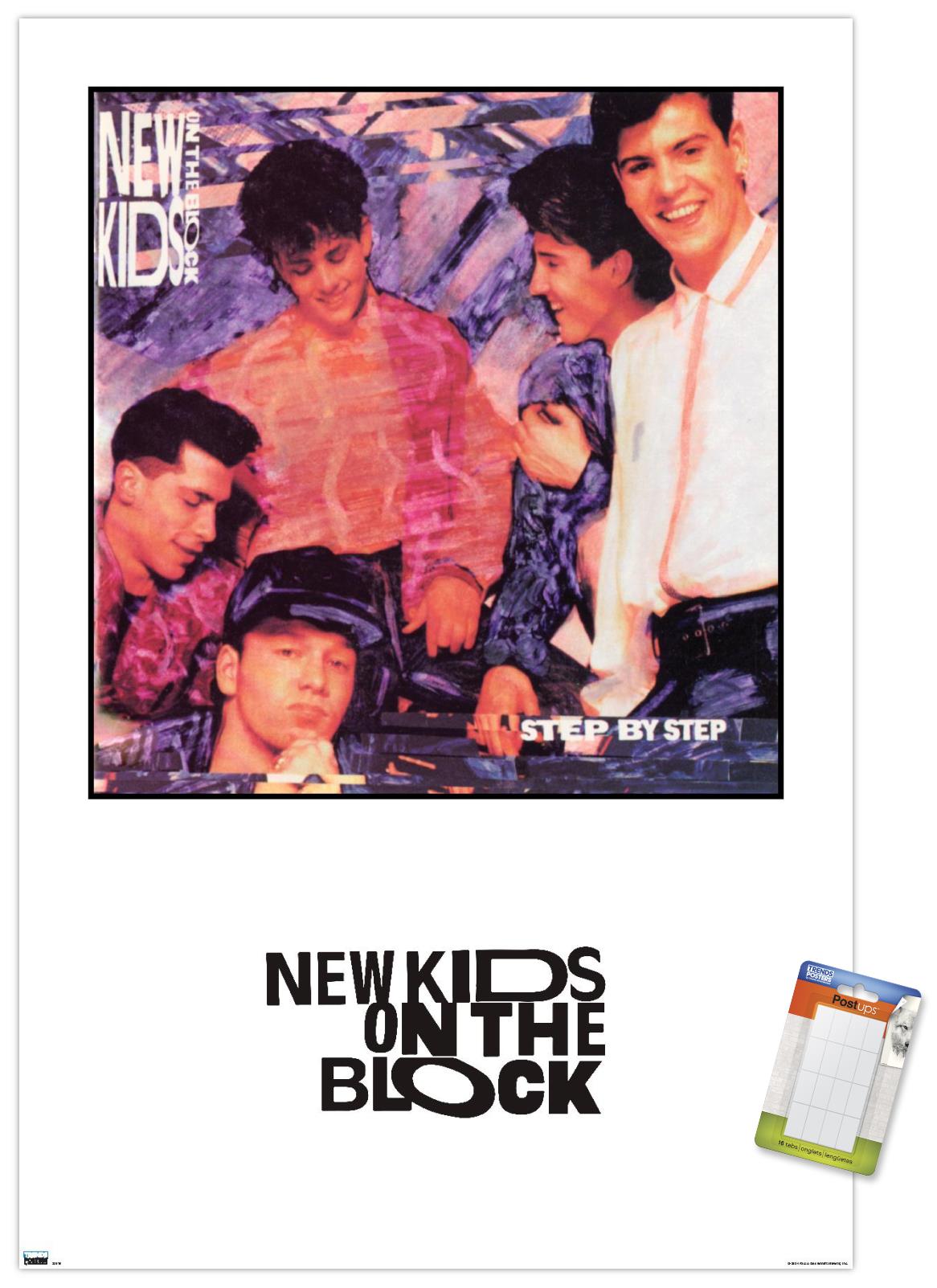 New Kids on the Block - Step By Step Album Series Wall Poster, 14.725 ...