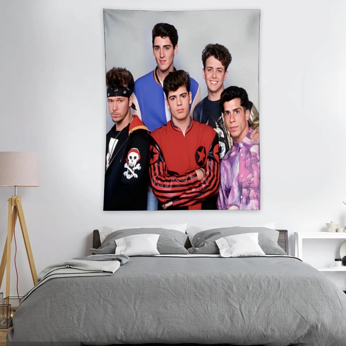 New Kids on the Block Tapestry Gift Wall Hanging Backdrop for Room ...