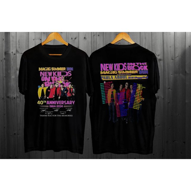 New Kids on the Block The Magic Summer Tour 2024 Shirt, New Kids on the ...