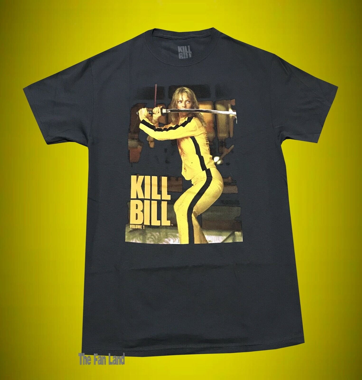 New Kill Bill Uma Thurman 2003 Quentin Tarantino Mens Vintage T-Shirt ...