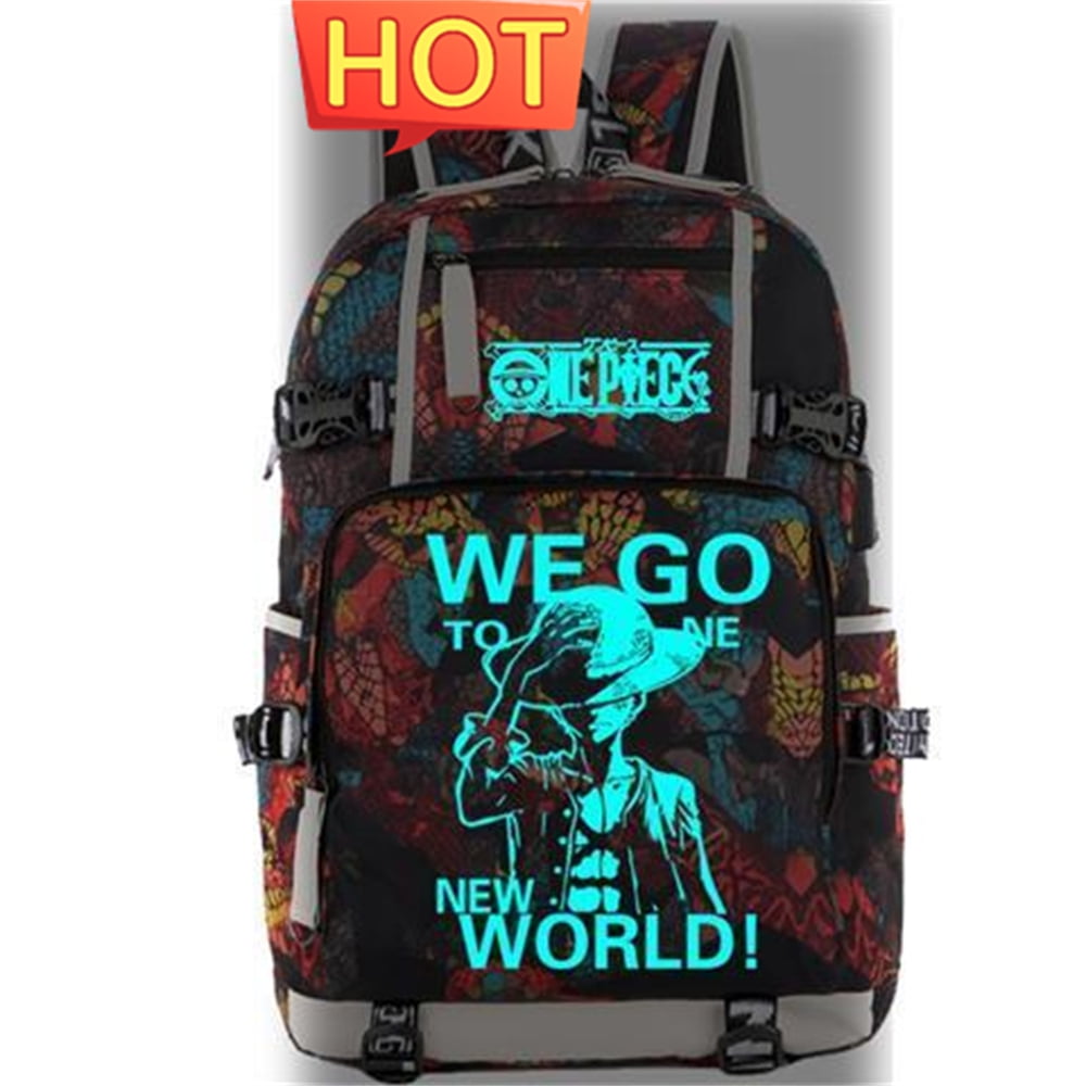 New King of Thieves Shoulder Bag Luffy Backpack White Bearded Ace Solon ...