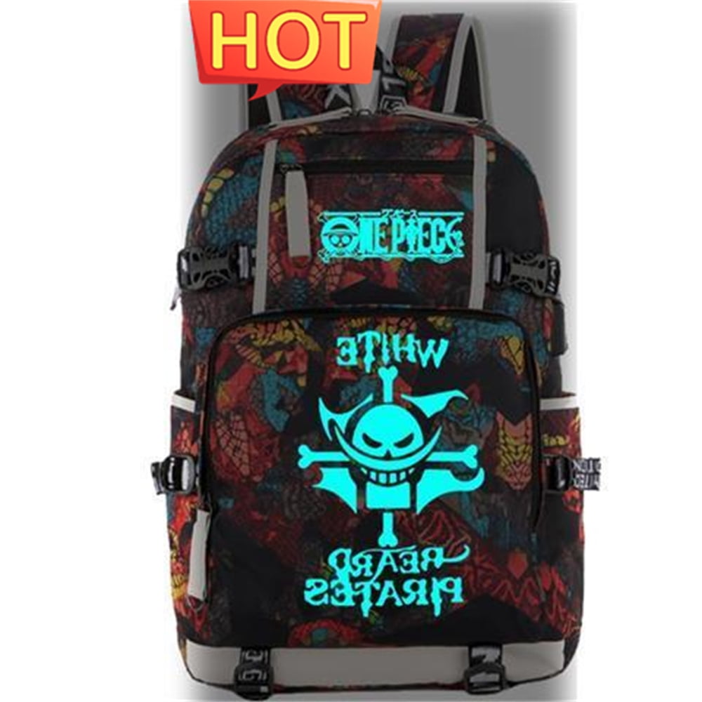 New King of Thieves Shoulder Bag Luffy Backpack White Bearded Ace Solon ...
