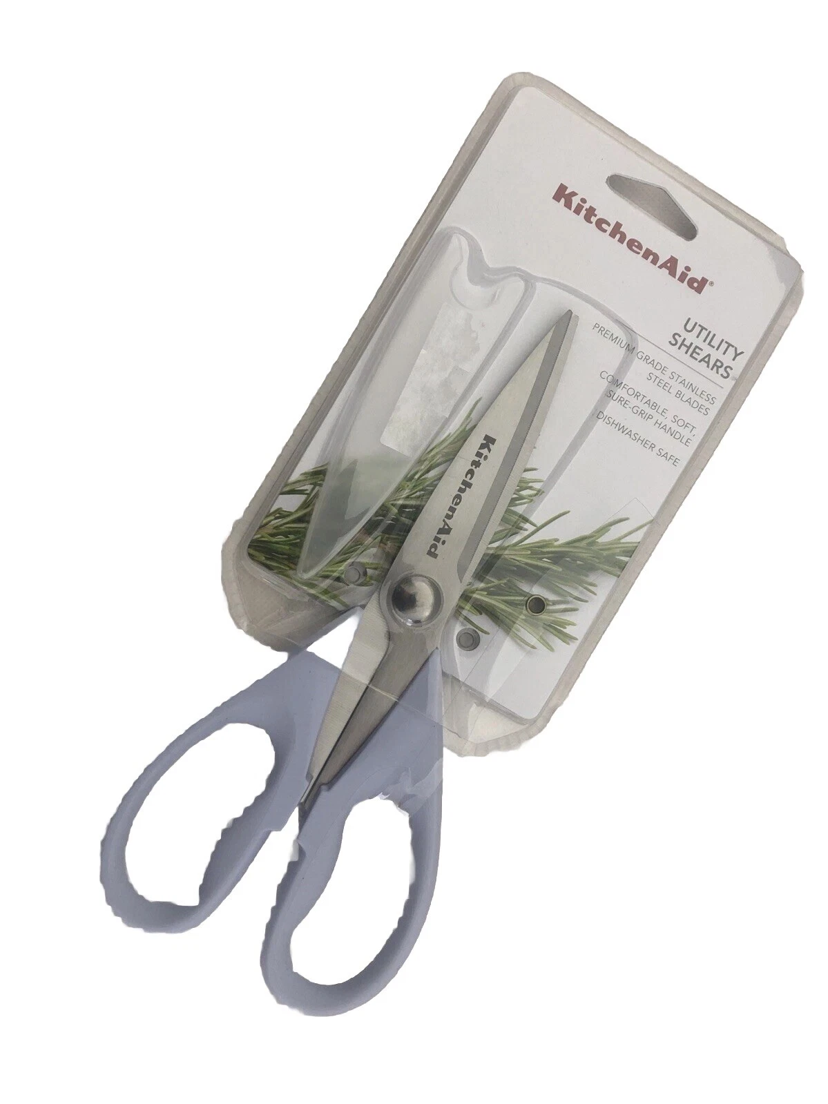 New Kitchenaid Lavender Cream Lilac Hlva Kitchen Shears Scissors ...
