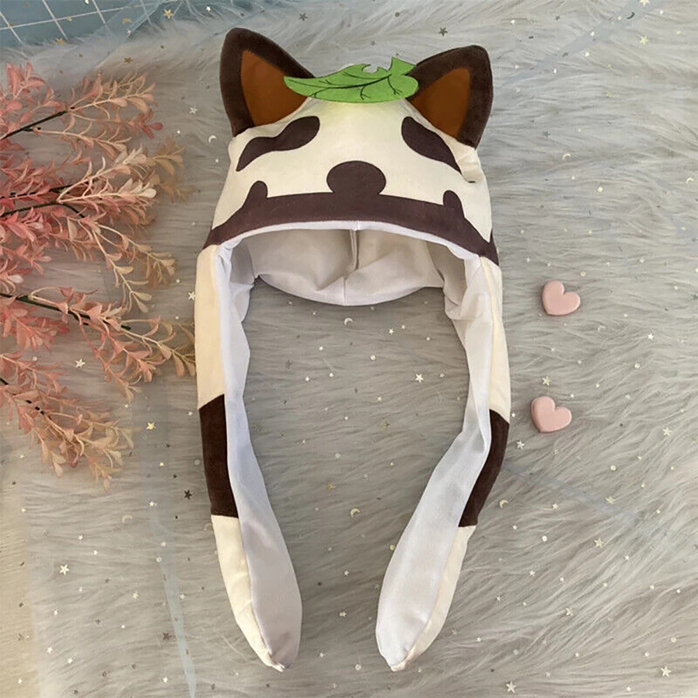 New Klee Plush Ear Hat Cute Game Peripheral Barbatos Movable Ear Airbag ...