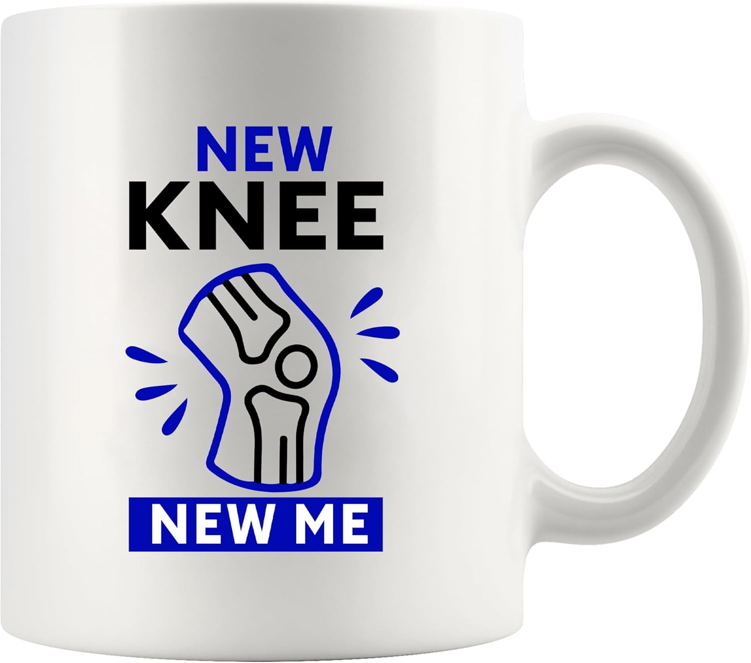 New Knee New Me Knee Surgery Replacement Recovery Gifts For Patients ...