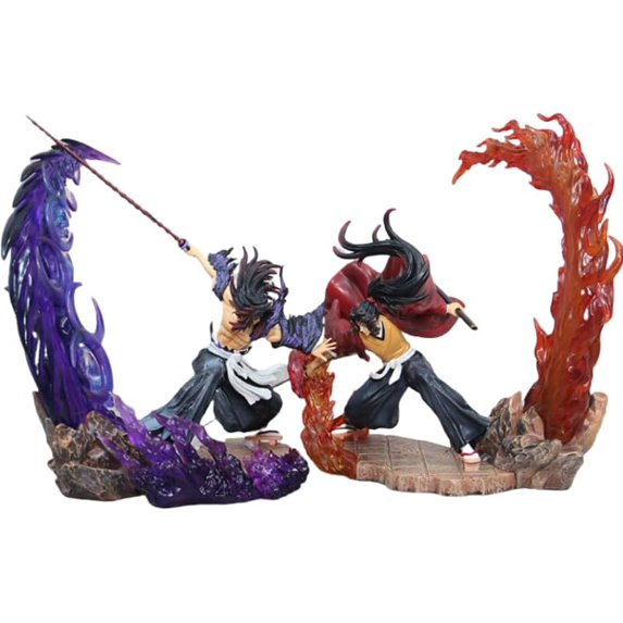 New Kokushibo Figure Tsugikuni Yoriichi Figure Double Battling Anime ...