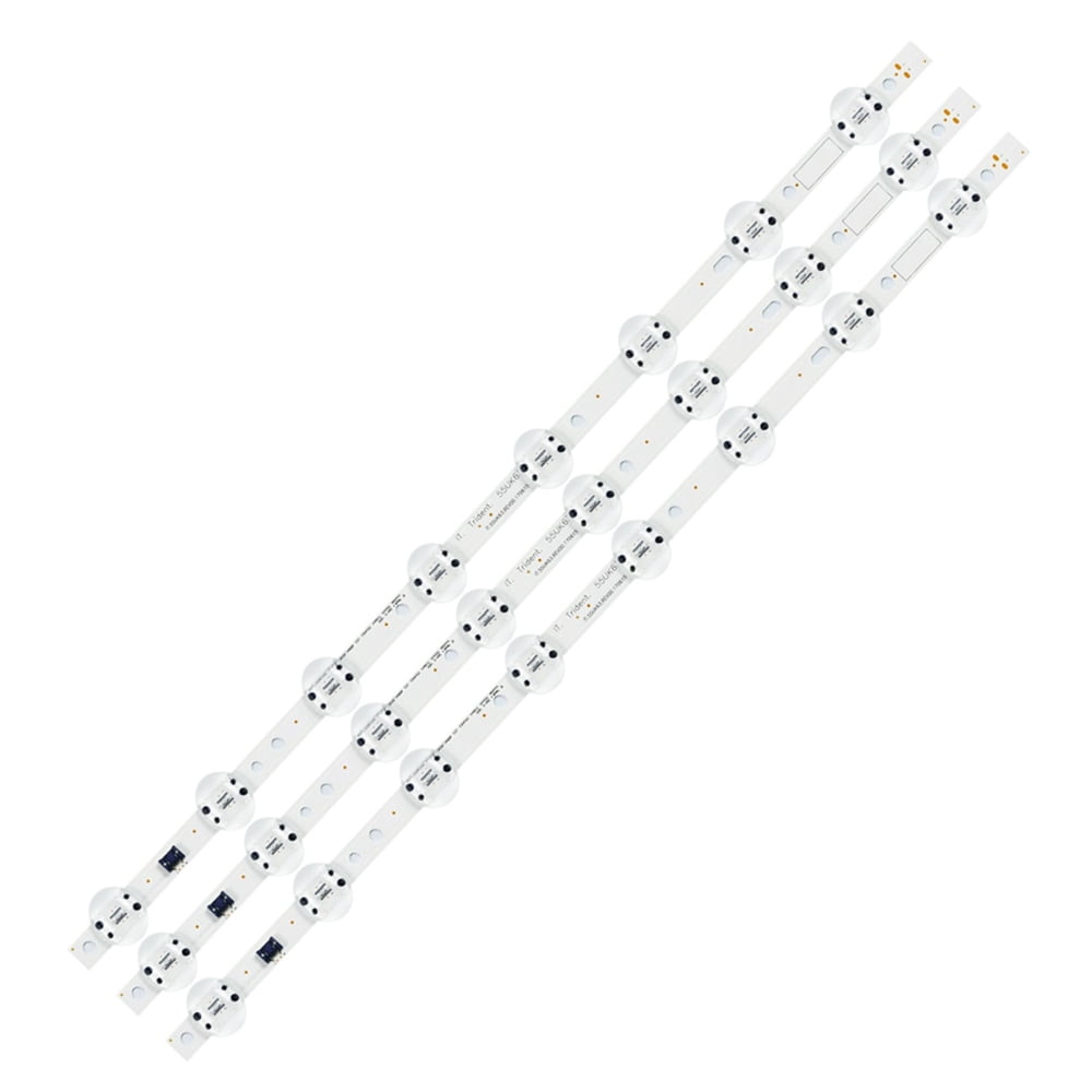 New LED Backlight Strips (3) For LG SSC_TRIDENT_55UK63 SSC_55UK63_8LED ...