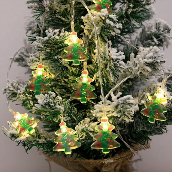 New LED Christmas String Lights, Solar USB Battery Box, Snowman Penguin ...