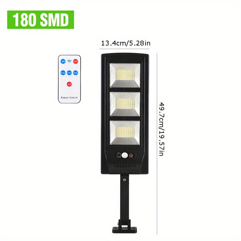 New LED Light Double Row Street Light, 3 Speed Light Source Mode ...