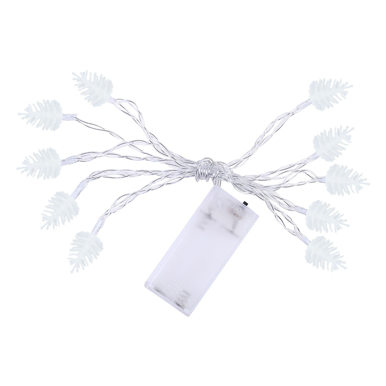 New LED Pinecone Shaped Decorative Lights String Courtyard Christmas ...