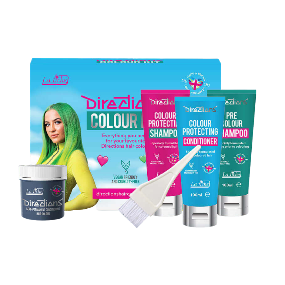 New La Riche Directions Semi-Permanent Hair Color Kit - SLATE - Walmart.com
