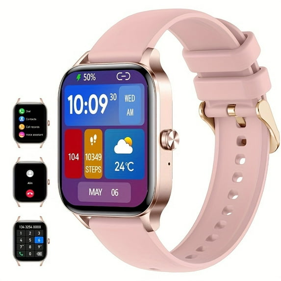New Ladies' Smartwatch, 1.99" HD Screen, BT Call & SMS Alerts, Fitness ...