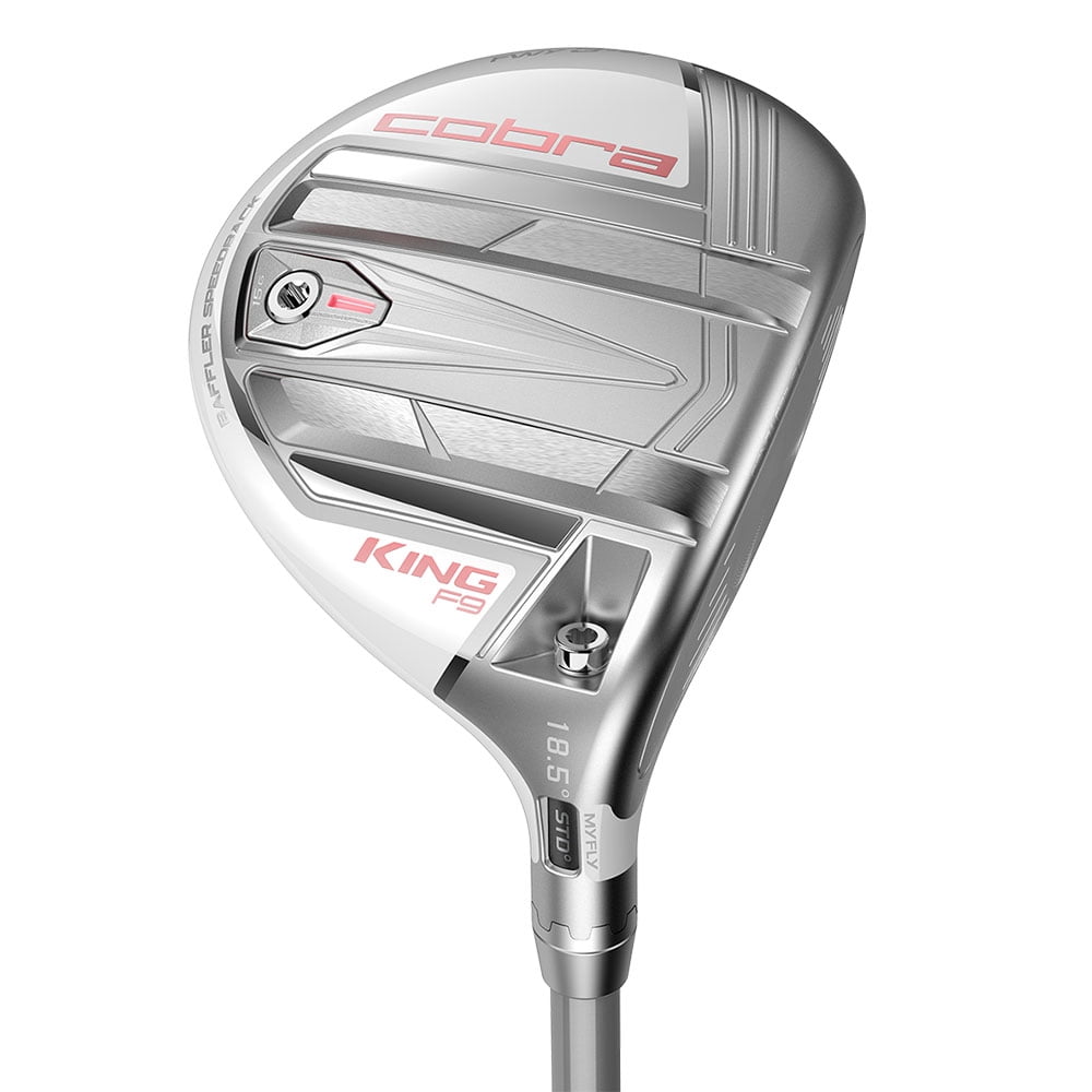 New Lady Cobra King F9 White / Rose Gold 21-24° 5-6 Wood Fuji ATMOS 5 ...