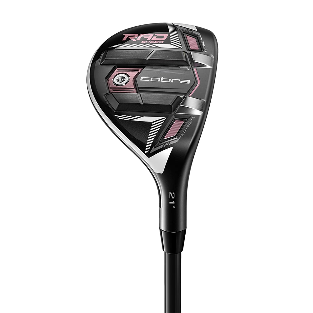 Free Shipping! New Lady Cobra King RadSpeed Black / Pink 4 Hybrid 21 ...