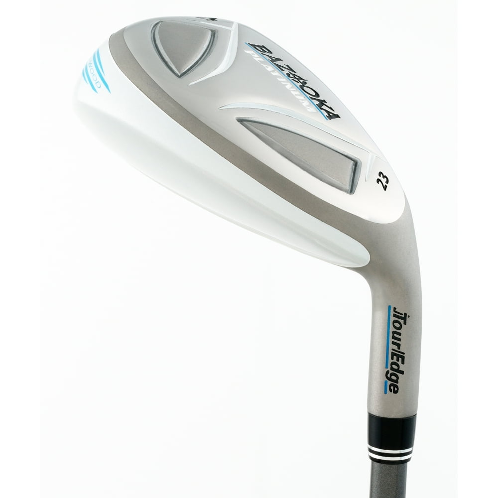 New Lady Left Handed Tour Edge Bazooka Platinum 5 Iron Wood Graphite ...